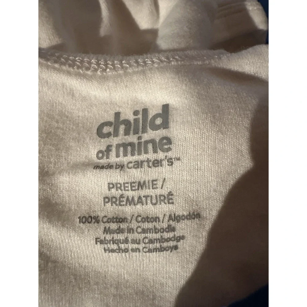 Carter's | Shirts & Tops | Carters Preemie Premature 3pack Long Sleeve ...